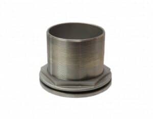 Flanged Stainless Tank Outlets Plain Bore